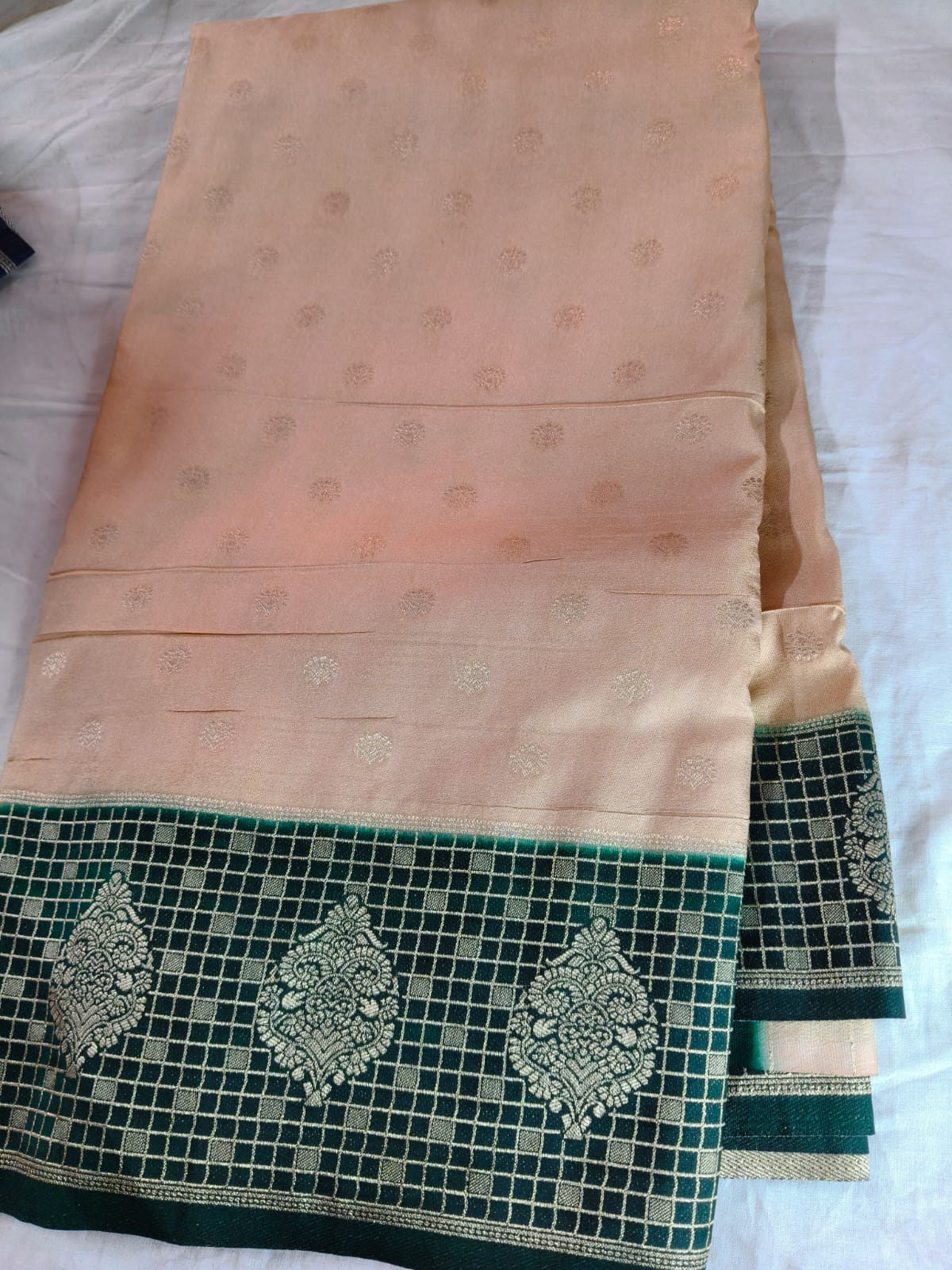 Semi banarasi georgette crepe silk saree – SRUTVA - Divine drapes ...